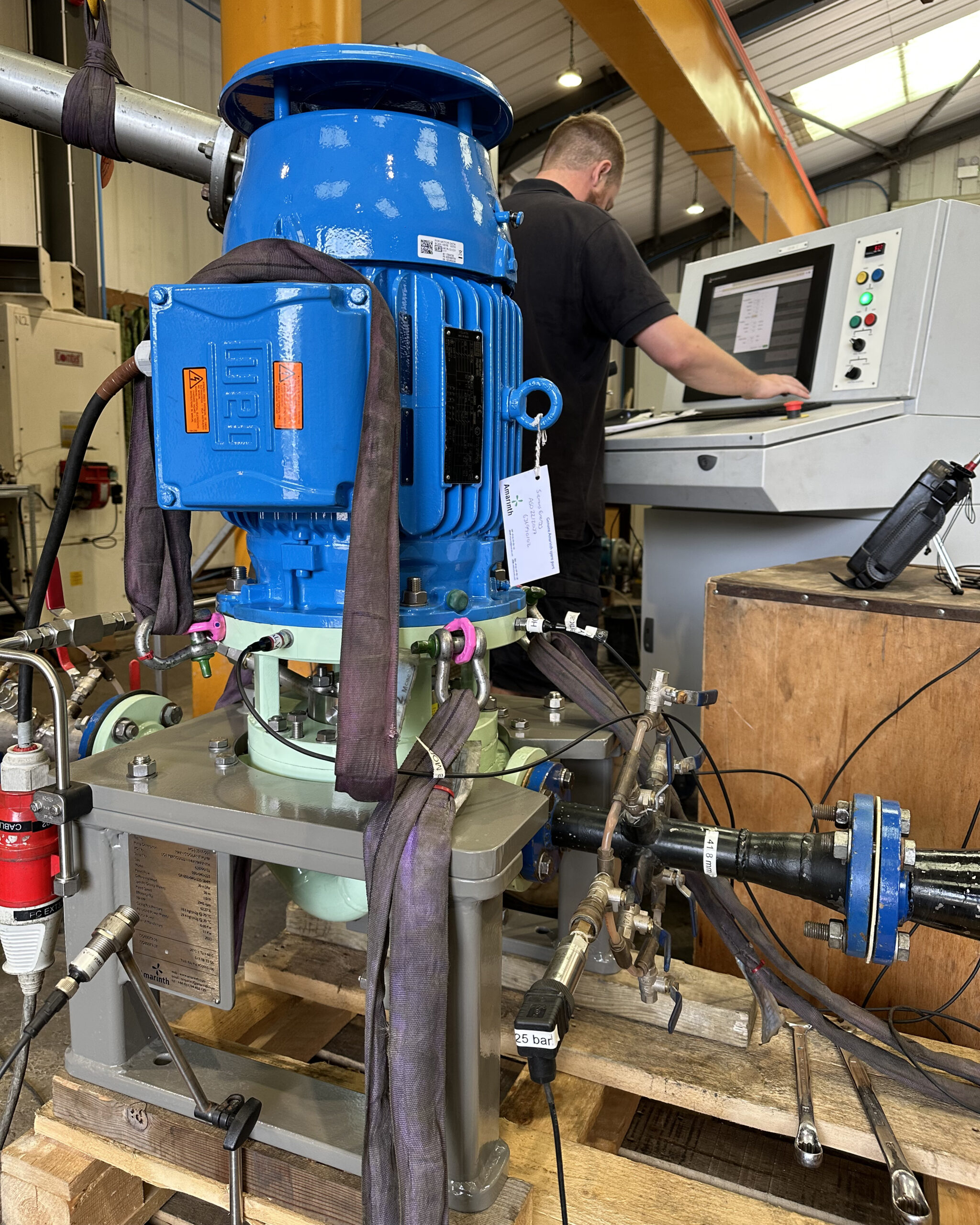 Amarinth delivers first order to Siemens Energy of Vertical In-line ...