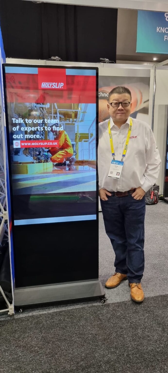 Molyslip showcases Oil and Gas lubricants at AOG Energy exhibition ...